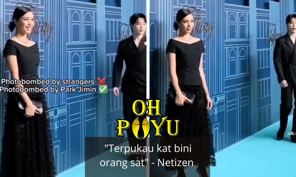 "Hanya Zahirah yg mampu buat bintang K-pop tunggu giliran ambik gambar" - Netizen - Oh Puyu