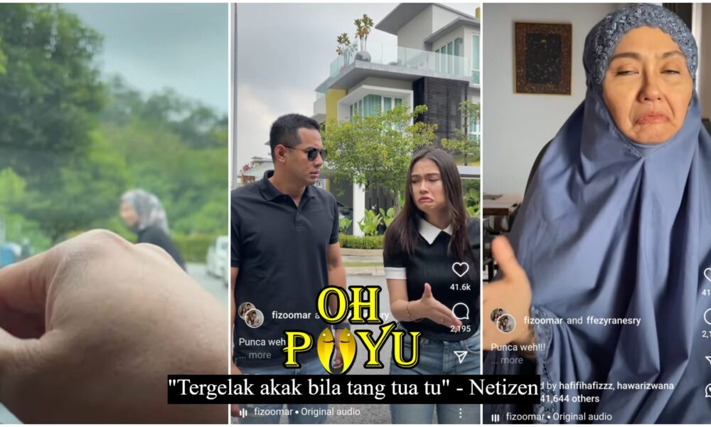 "Lama betul dia merajuk, sampai ke tua dia ungkit"- Netizen - Oh Puyu