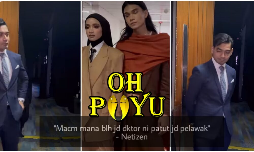 "Muka redha dah biasa kena sidai" - Netizen - Oh Puyu