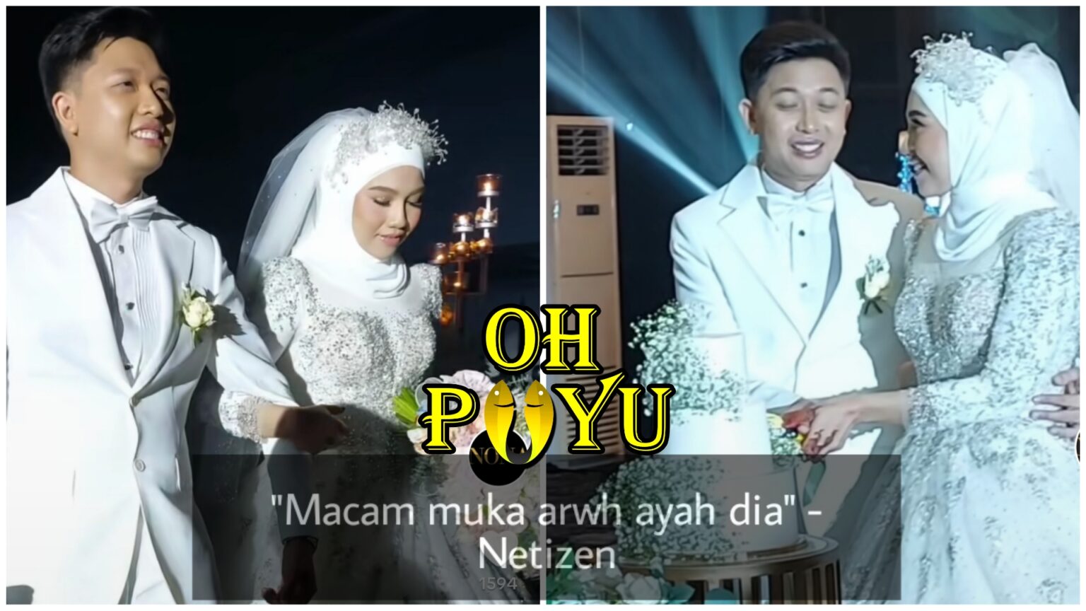 "Ya Allah cantik anak Arwh Mr Os, tahniah semoga kekal hingga ke jannah" - Netizen - Oh Puyu